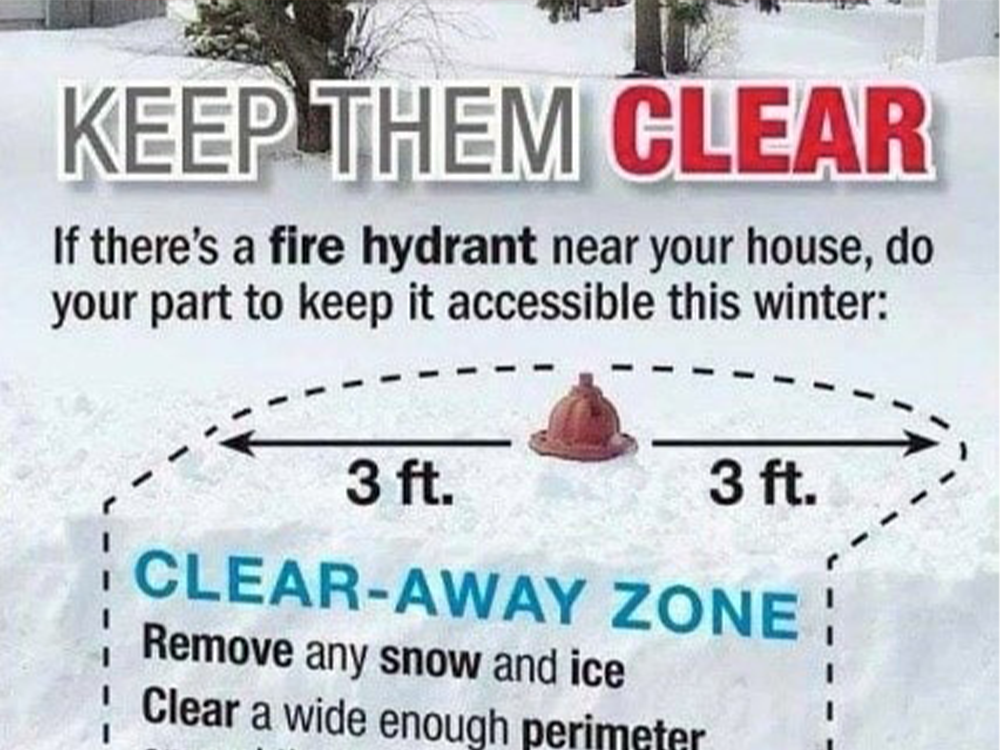 Keep your Hydrants Clear during the Winter Months - Depew Fire Department